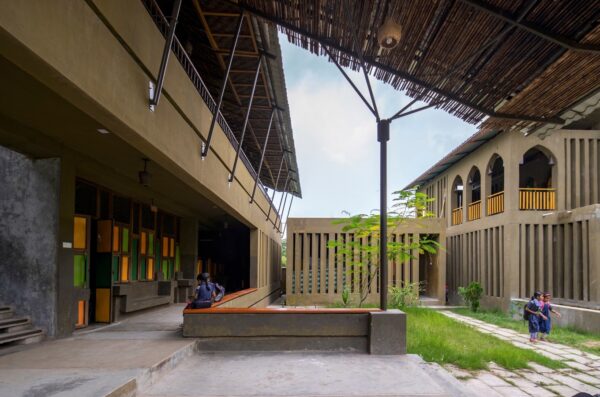 Designing a Community-Centric School Shahabuddin Foundation School Complex - designbygeeks