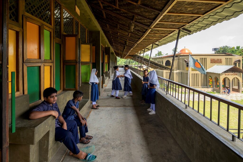 Designing a Community-Centric School Shahabuddin Foundation School Complex - designbygeeks